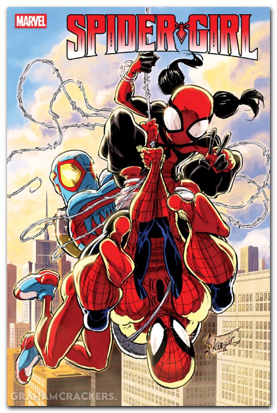 Spider-Girl #1 (2025) andrews foil variant | Graham Crackers Comics, Ltd.