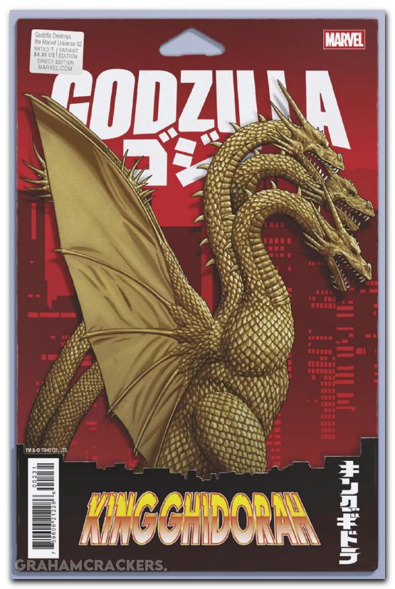 Godzilla Destroys The Marvel Universe #2 (2025) christopher action ...
