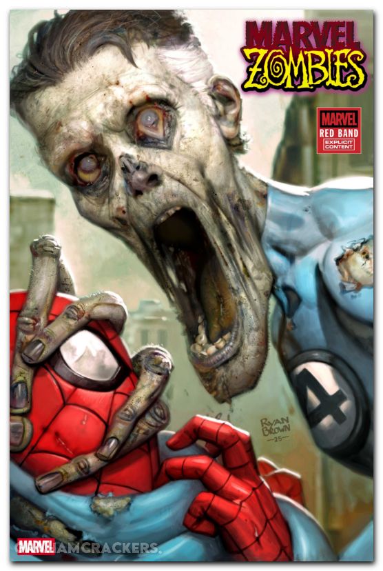 Marvel Zombies Red Band #1 (2025) brown variant | Graham Crackers ...