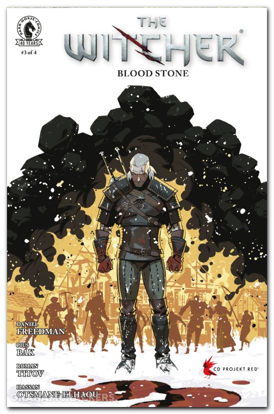 Witcher Blood Stone #3 (2026) cover a | Graham Crackers Comics, Ltd.