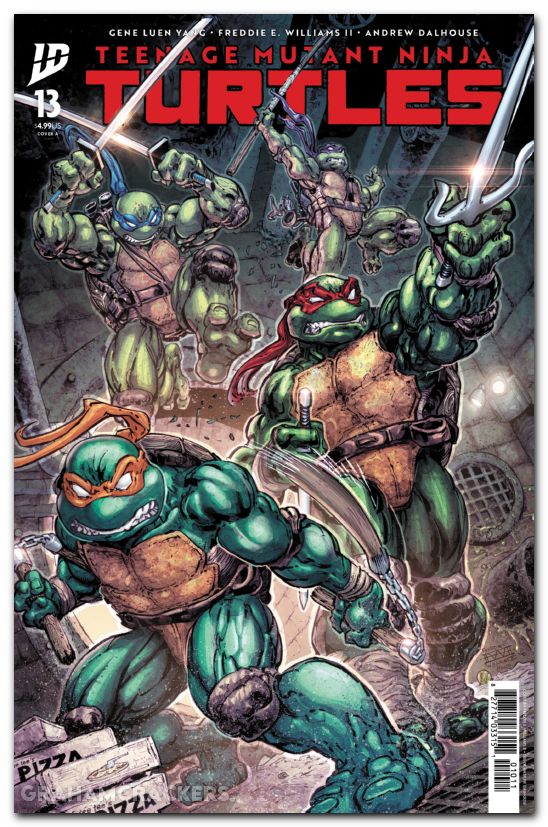 Teenage Mutant Ninja Turtles #13 (2024) cover i johnson virgin variant ...