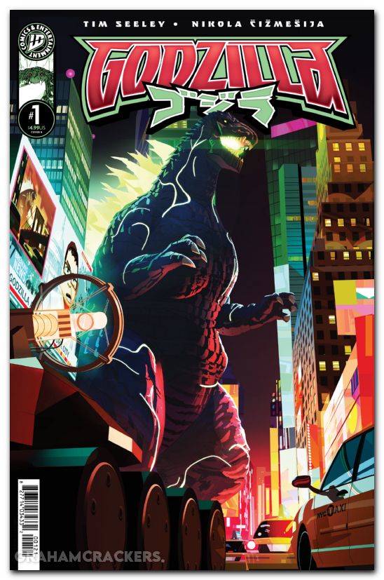 Godzilla #1 (2025) cover b byrand variant | Graham Crackers Comics, Ltd.