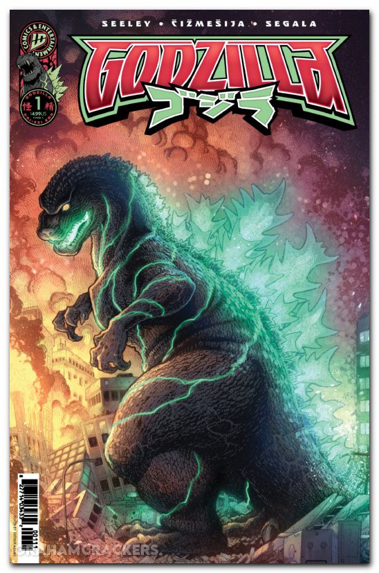 Godzilla #1 (2025) cover c adams variant | Graham Crackers Comics, Ltd.