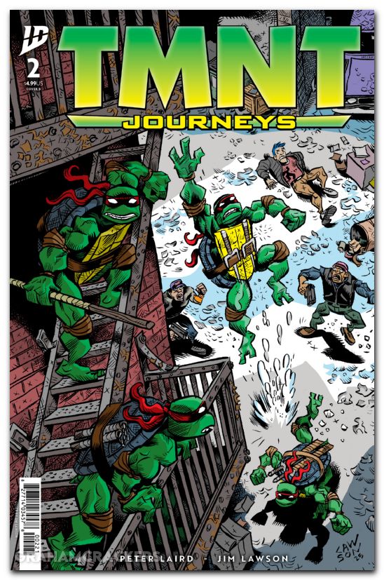 TMNT Journeys #2 (2025) cover b lawson variant | Graham Crackers Comics ...