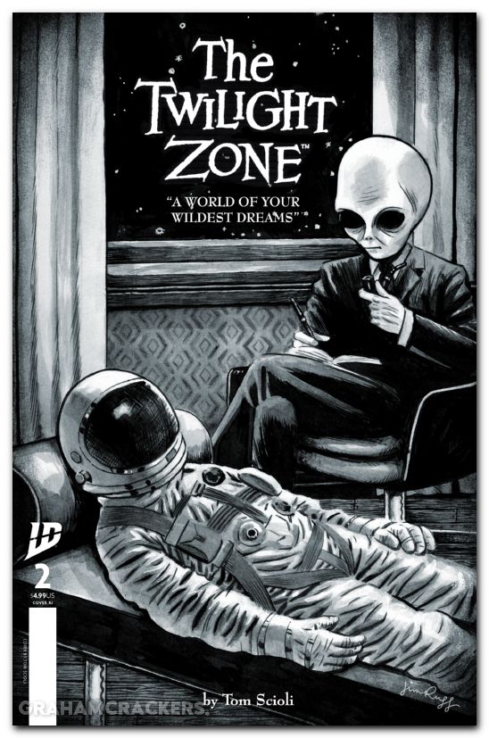 Twilight Zone #2 (2025) cover c rugg variant | Graham Crackers Comics, Ltd.