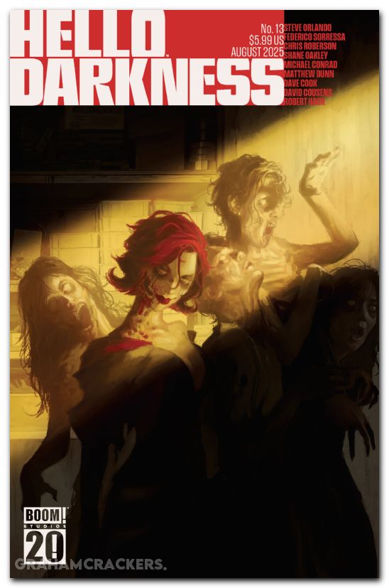 Hello Darkness #13 cover a | Graham Crackers Comics, Ltd.