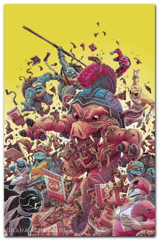 Power Rangers Teenage Mutant Ninja Turtles III #1 (2025) cover k stokoe ...
