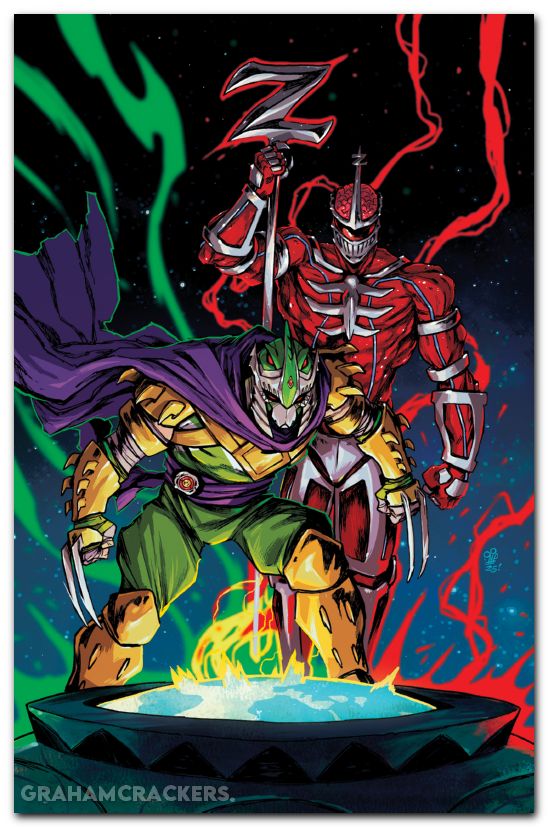 Power Rangers Teenage Mutant Ninja Turtles III #2 (2025) cover i dialynas virgin variant ...