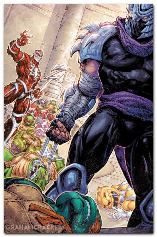 Power Rangers Teenage Mutant Ninja Turtles III #4 (2025) cover k ...