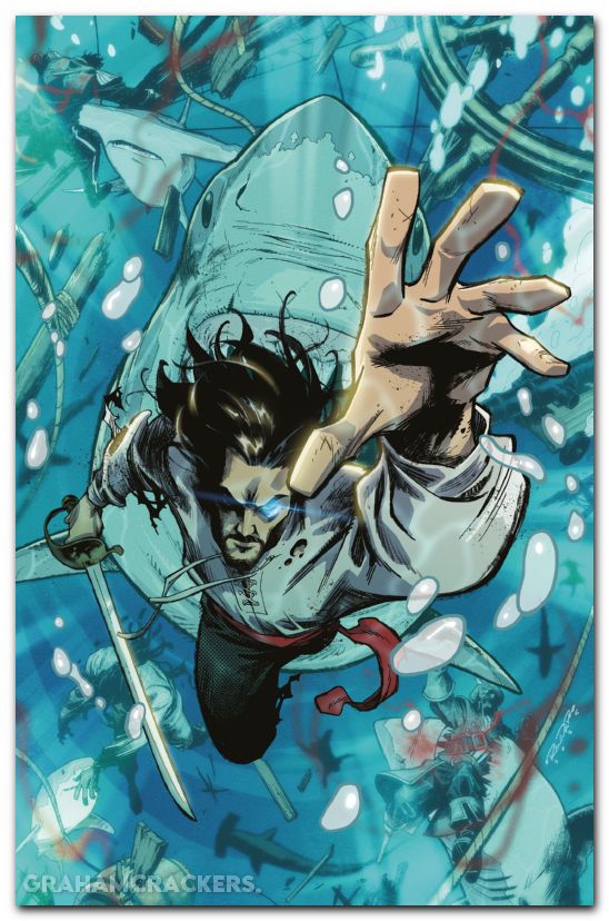 Brzrkr The Bleeding Tide #1 (2025) cover j randolph virgin foil variant ...