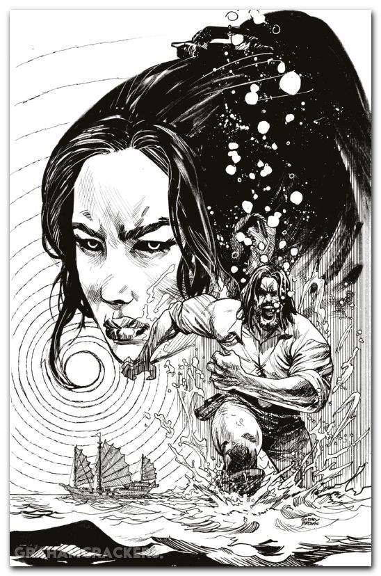 Brzrkr The Bleeding Tide #1 (2025) cover l brown virgin variant ...