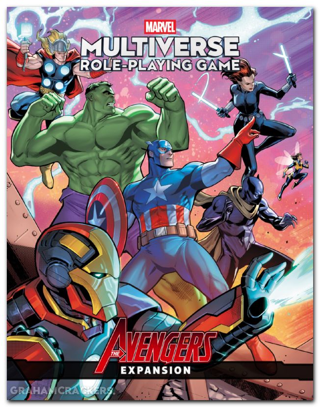 Marvel Multiverse Role-Playing Game Avengers Expansion HC | Graham Crackers Comics, Ltd.