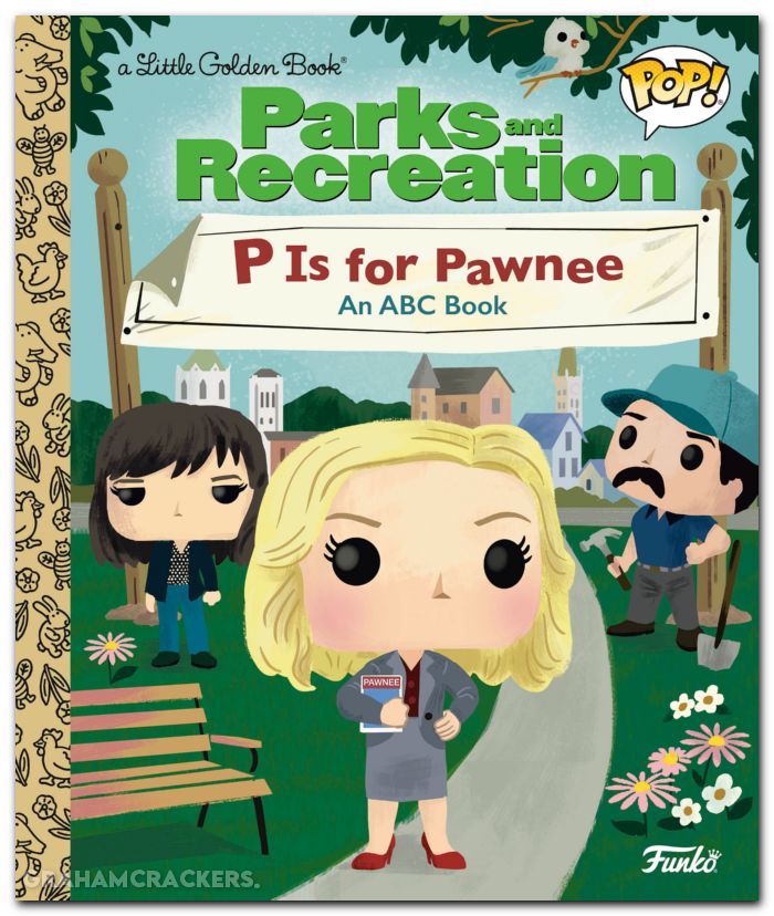 Parks And Recreation P Is For Pawnee An Abc Funko Little Golden Book ...