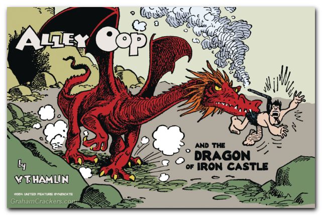 Alley Oop And Dragon Of Iron Castle | Graham Crackers Comics, Ltd.