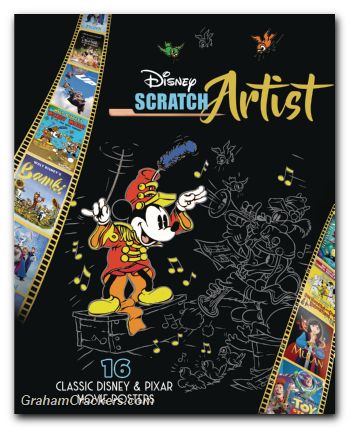 Disney Scratch Artist Classic Disney Pixar Movie Posters | Graham ...