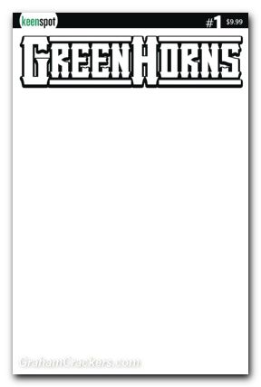 Greenhorns #1 cover i blank | Graham Crackers Comics, Ltd.