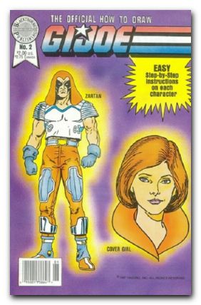 Official How to Draw GI Joe #2 (1987) | Graham Crackers Comics, Ltd.