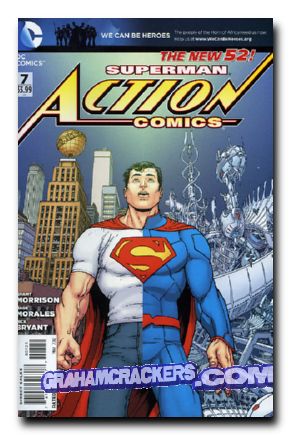 Action Comics #7 (2011) variant | Graham Crackers Comics, Ltd.