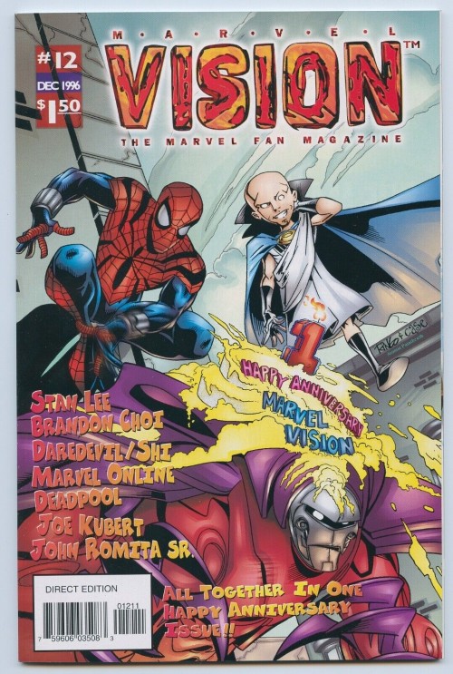 Product Details: Marvel Vision Magazine #12