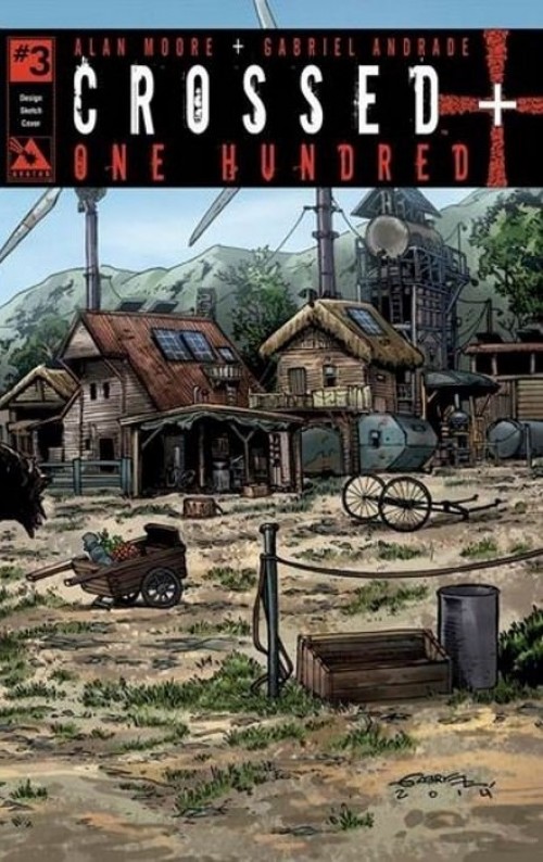 Crossed Plus 100 #3 (2014) design sketch cover | Graham Crackers Comics ...