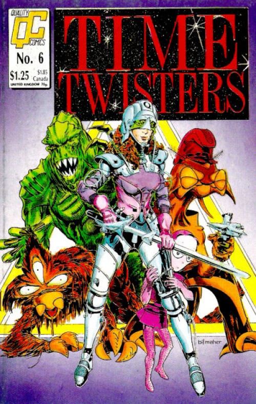 Time Twisters #6 (1987) | Graham Crackers Comics, Ltd.
