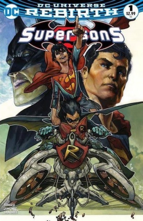 Super Sons #1 bianchi variant | Graham Crackers Comics, Ltd.