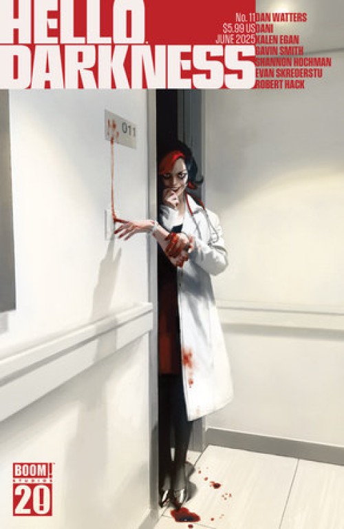 Hello Darkness #11 cover a | Graham Crackers Comics, Ltd.