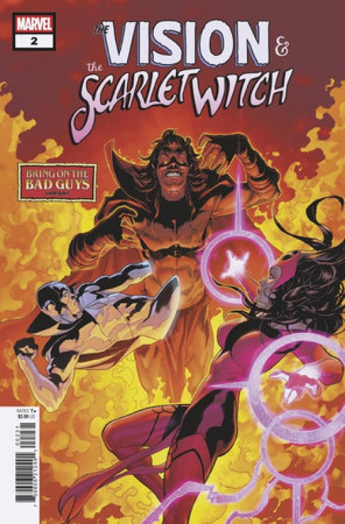 Vision And The Scarlet Witch #2 (2025) shaw bring on the bad guys variant | Graham Crackers ...