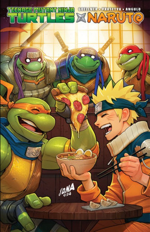 Teenage Mutant Ninja Turtles X Naruto TPB #01 DM Cover | Graham ...