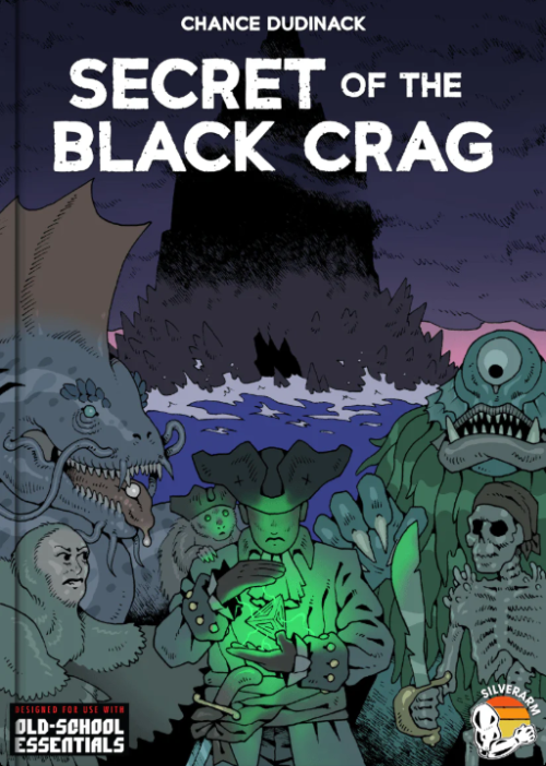Old-School Essentials Secret of the Black Crag HC | Graham Crackers ...