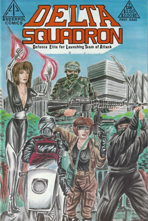 Delta Squadron #1 (1988) | Graham Crackers Comics, Ltd.