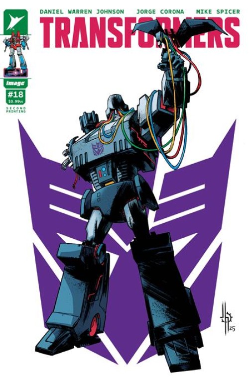 Transformers #18 (2023) second print | Graham Crackers Comics, Ltd.