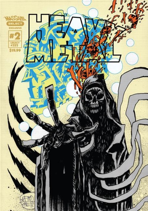 Heavy Metal Magazine #2 (2025) cover d mahfood variant | Graham ...