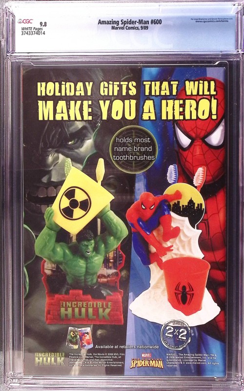 Amazing Spider-Man #600 (2004) CGC 9.8 | Graham Crackers Comics, Ltd.