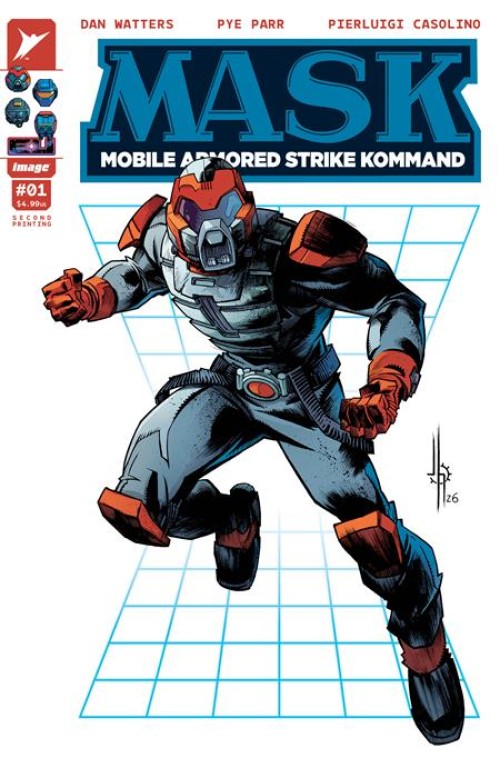 Mask #1 (2026) second print | Graham Crackers Comics, Ltd.