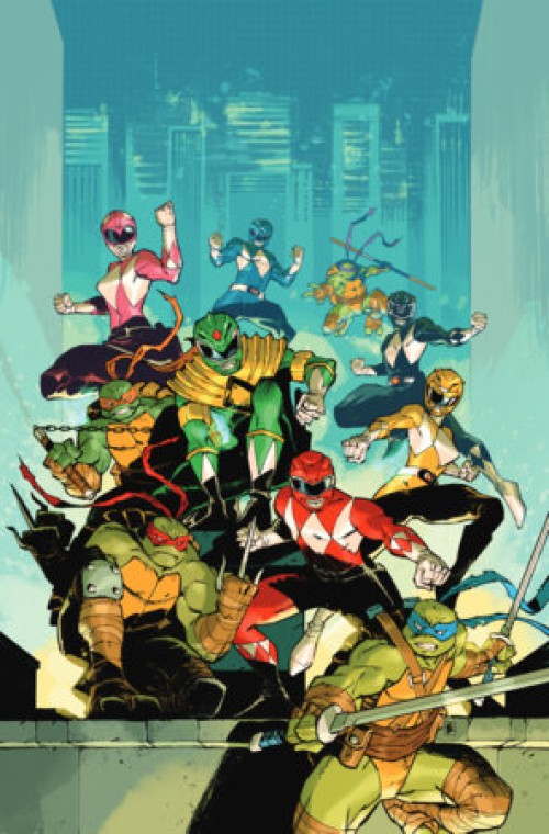 Power Rangers Teenage Mutant Ninja Turtles III #4 (2025) cover k ...