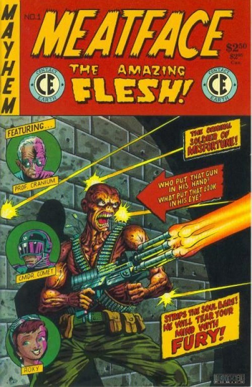 Meatface the Amazing Flesh #1 (1992) | Graham Crackers Comics, Ltd.