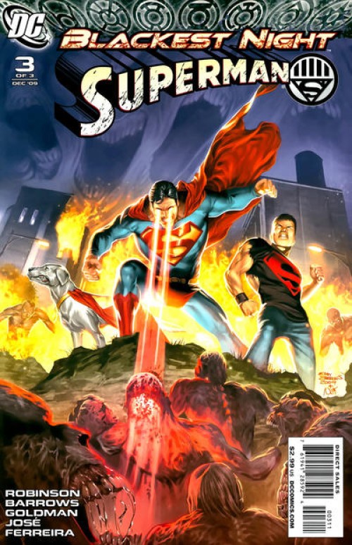 Blackest Night Superman #3 (2009) | Graham Crackers Comics, Ltd.