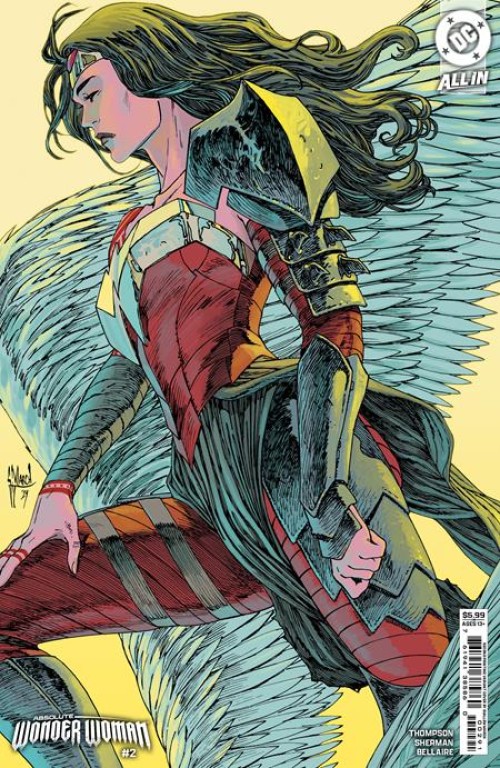 Absolute Wonder Woman #2 (2024) second print cover b march variant ...